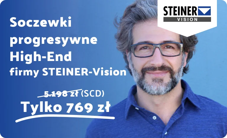 Soczewki progresywne High-End firmy STEINER-Vision!